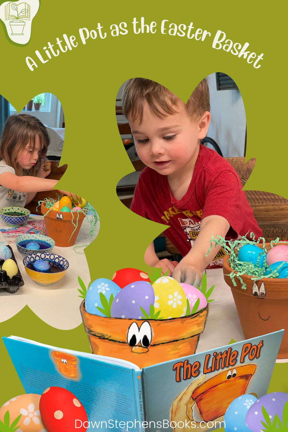 Three Happy Ways to Celebrate Easter Basket with Little Pot