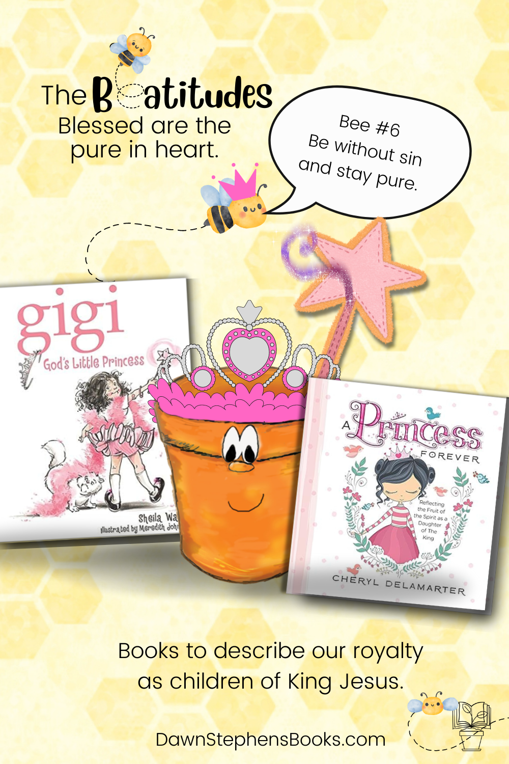 A Beatitudes Prayer and Lesson that show how to be pure in heart.